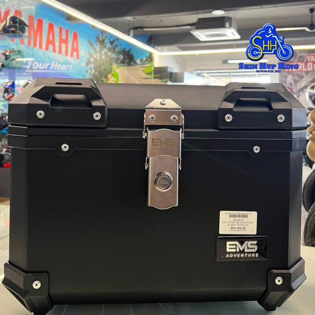 EMS ORIGINAL BOX ADVENTURE TOP BOX PLASTIC SILVER BLACK W45 READY STOCK ...