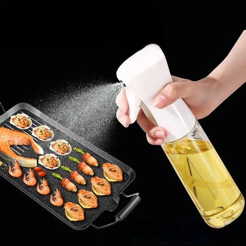 Kitchen Oil Bottle Cooking Oil Spray Olive Oil Bottle Fitness Barbecue ...