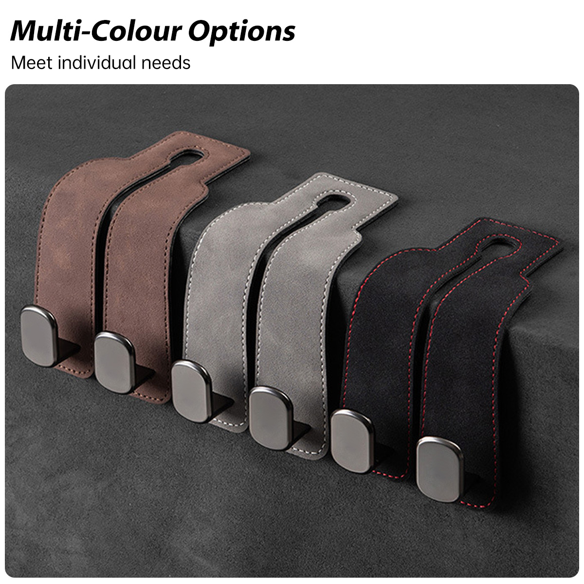 FONKEN Car Seat Back Hook Car Rear Front Seat Hanger Interior Car Metal ...