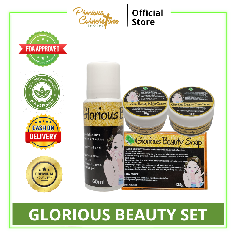 PCS Glorious Beauty Set Skin Care - Rejuvenating Set Anti Wrinkles ...