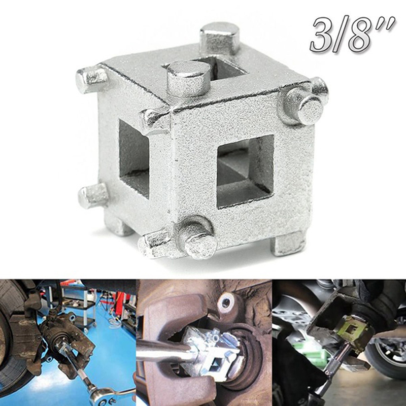 Rear Disc Brake Caliper Piston Rewind/Wind Back Cube Tool 3/8" Drive ...