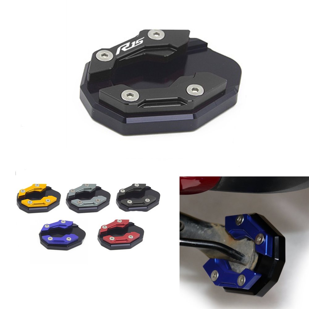 Realzion 2022 For Yamaha R15 V2 V3 Kickstand Foot Side Stand Extension ...
