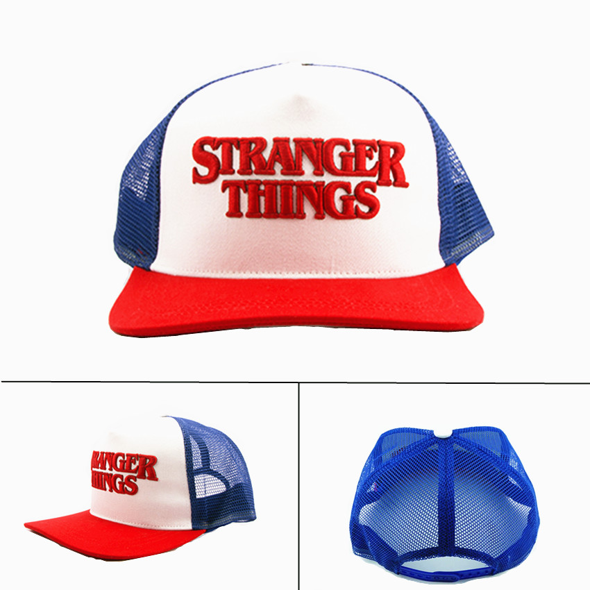 【FunkyGlobe】Cartoon Stranger Things Baseball Hats Hop Cap Boys Girls ...