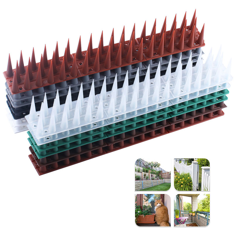 Plastic Bird and Pigeon Spikes Anti Cat Anti Pigeon Spike Birds Pest ...