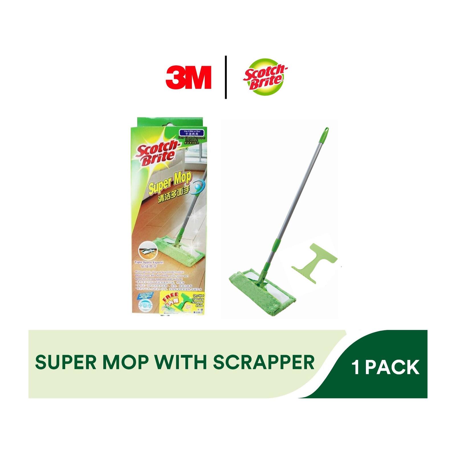 3M Scotch Brite Super Mop with Scrapper | Lazada Singapore