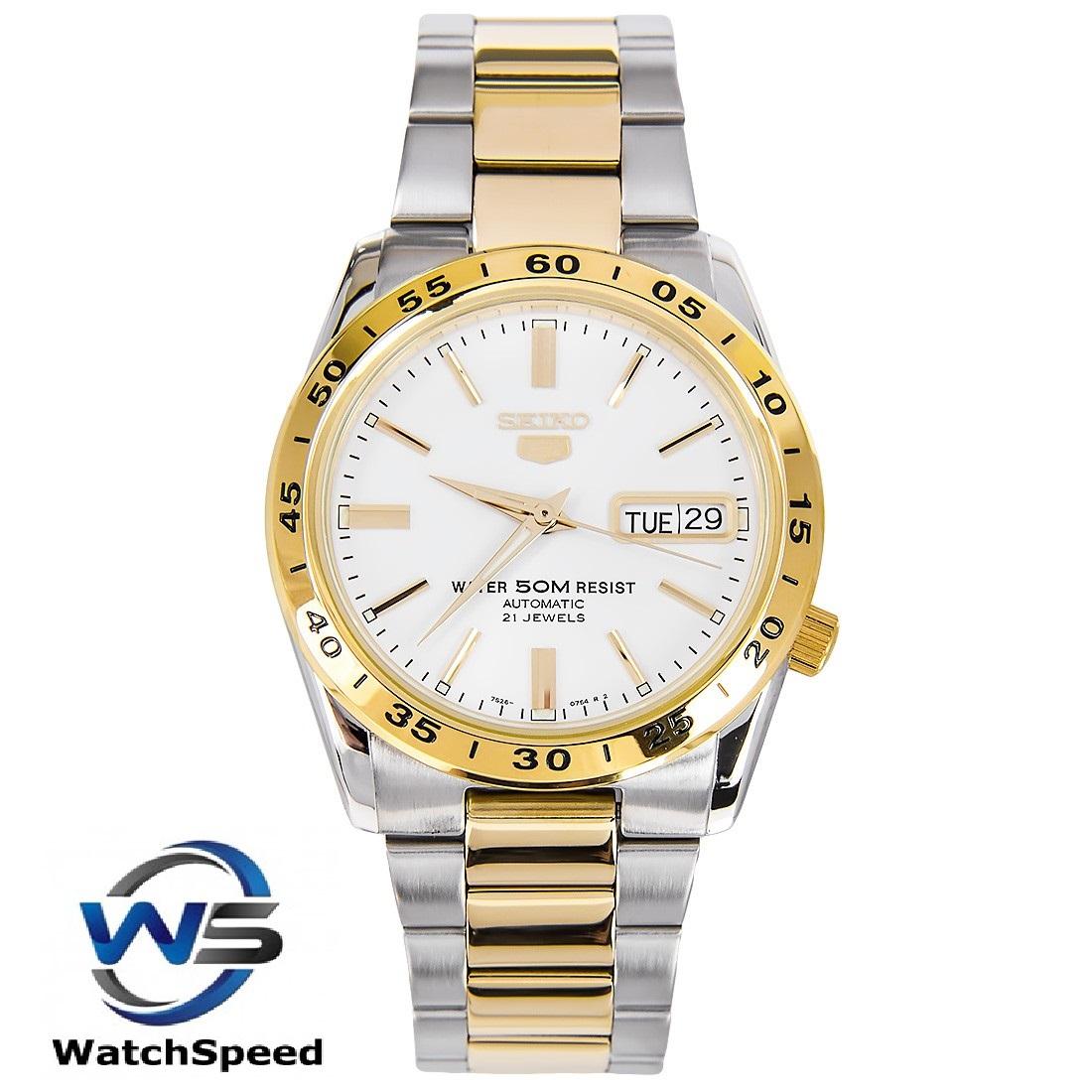 Seiko 5 SNKE04K1 SNKE04K SNKE04 Automatic Stainless Steel Two Tone Analog Men's Watch | Lazada ...