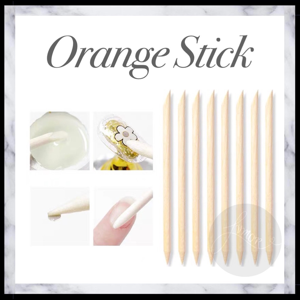 (SG Ready Stock)Orange Stick - Wooden Stick Nail Art - Wooden Cuticle ...