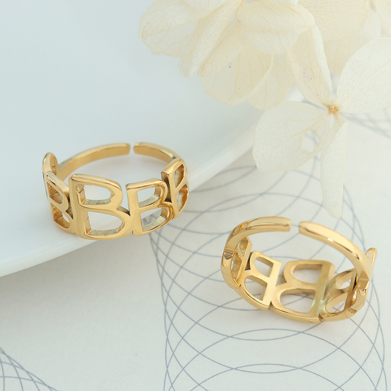 are Now don't beslow】Japanese and Korean Style Fashion Letter B Opening ...