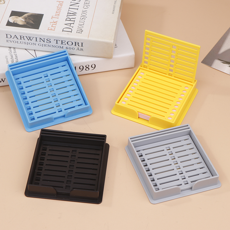 Sticky Note Dispenser Home Desktop Sticky Note Holder With Stencil ...