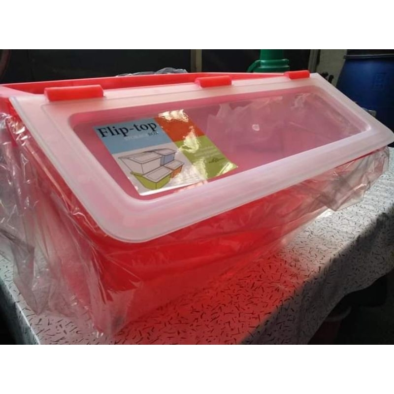 flip top storage box (sold per box) | Lazada PH