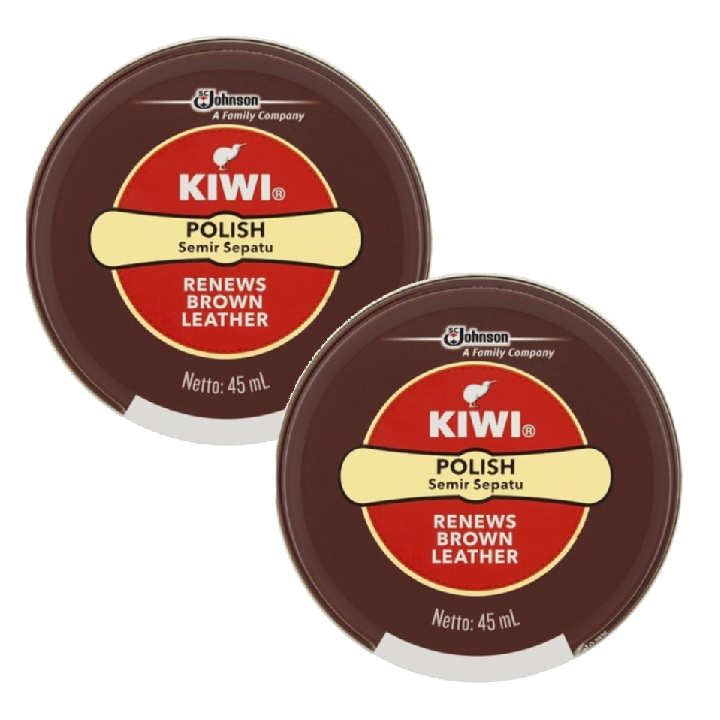 Kiwi Shoe Polish Paste 45ml Black/Brown/Netural | Lazada Singapore