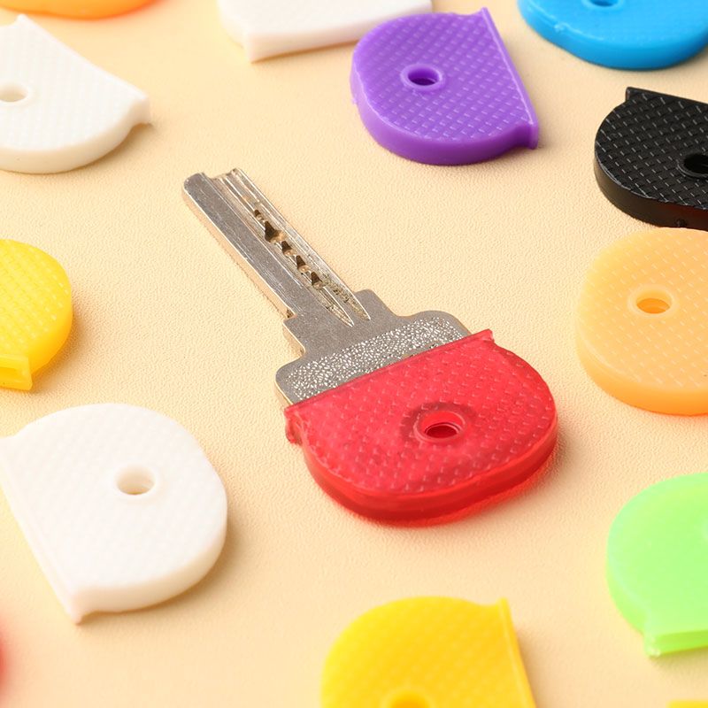 32Pc Multi Color Key Cap Covers Key Identifier Tags Soft Silicone ...