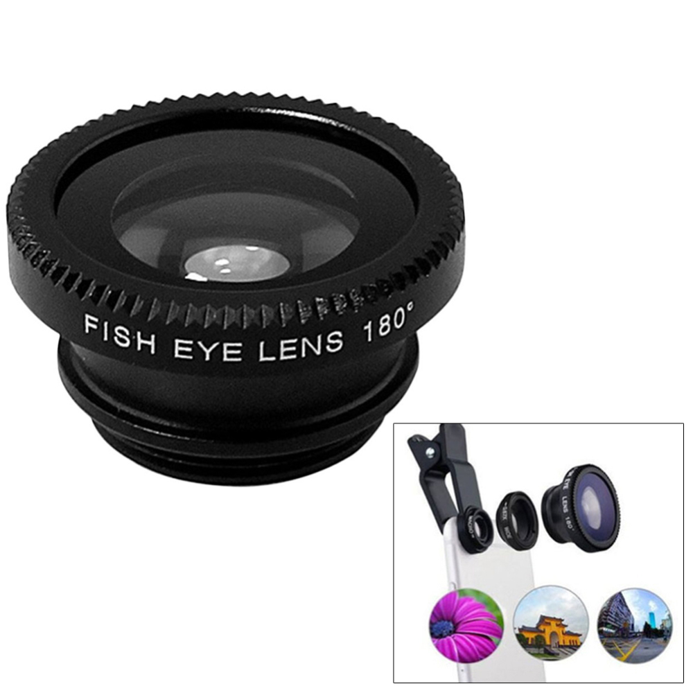 【ZenithTech】in 1 Wide Angle Camera Mobile Phone Fish Eye Lenses 180 ...