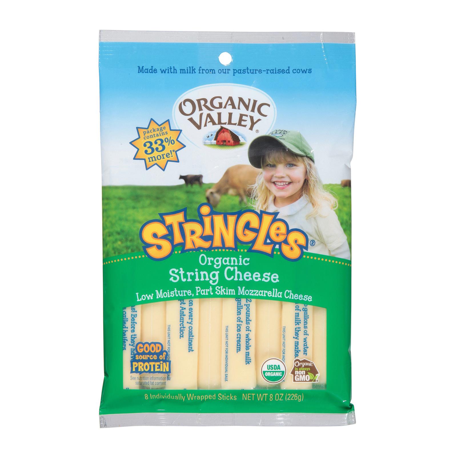 Organic Valley Mozzarella Stringles Cheese | Lazada Singapore