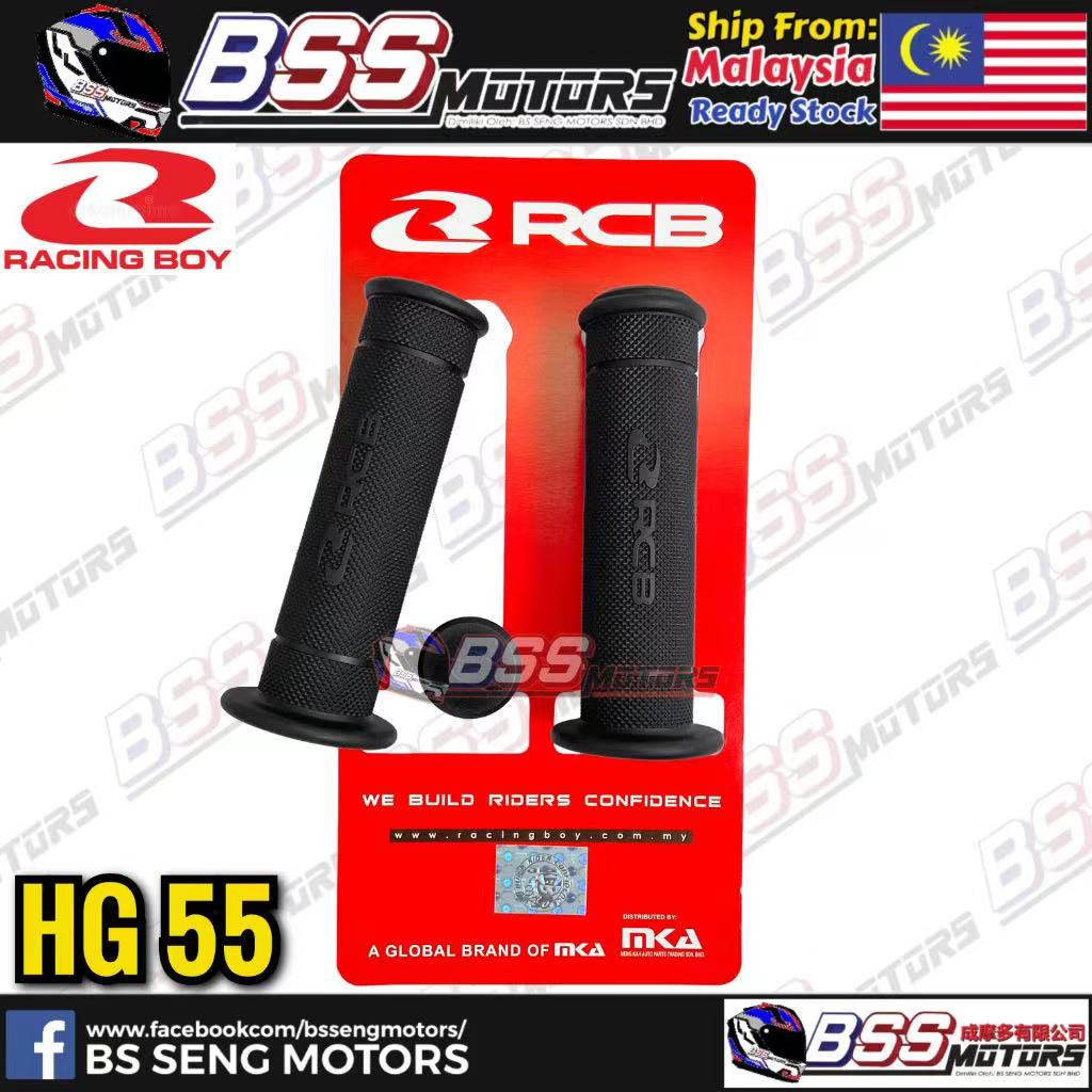 RCB Universal Rubber Handle Grip HG66 HG55 ORIGINAL Racing Boy Bar End ...