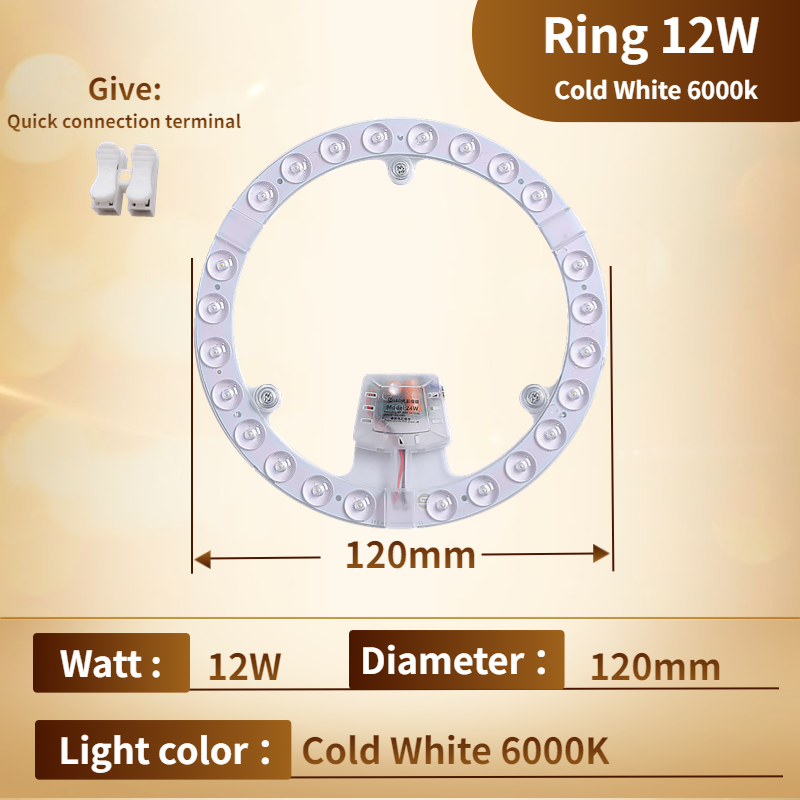LED Ceiling Light replacement Fan light bulb light Magnetic led light module 12W 18W 24W 36W ...