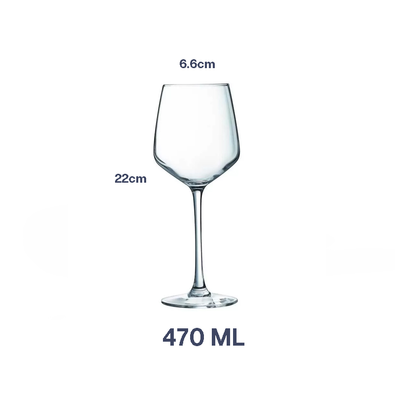 ( Local Stock ) Luminarc Val Surloire wine glass / Verre à pied Stemmed ...