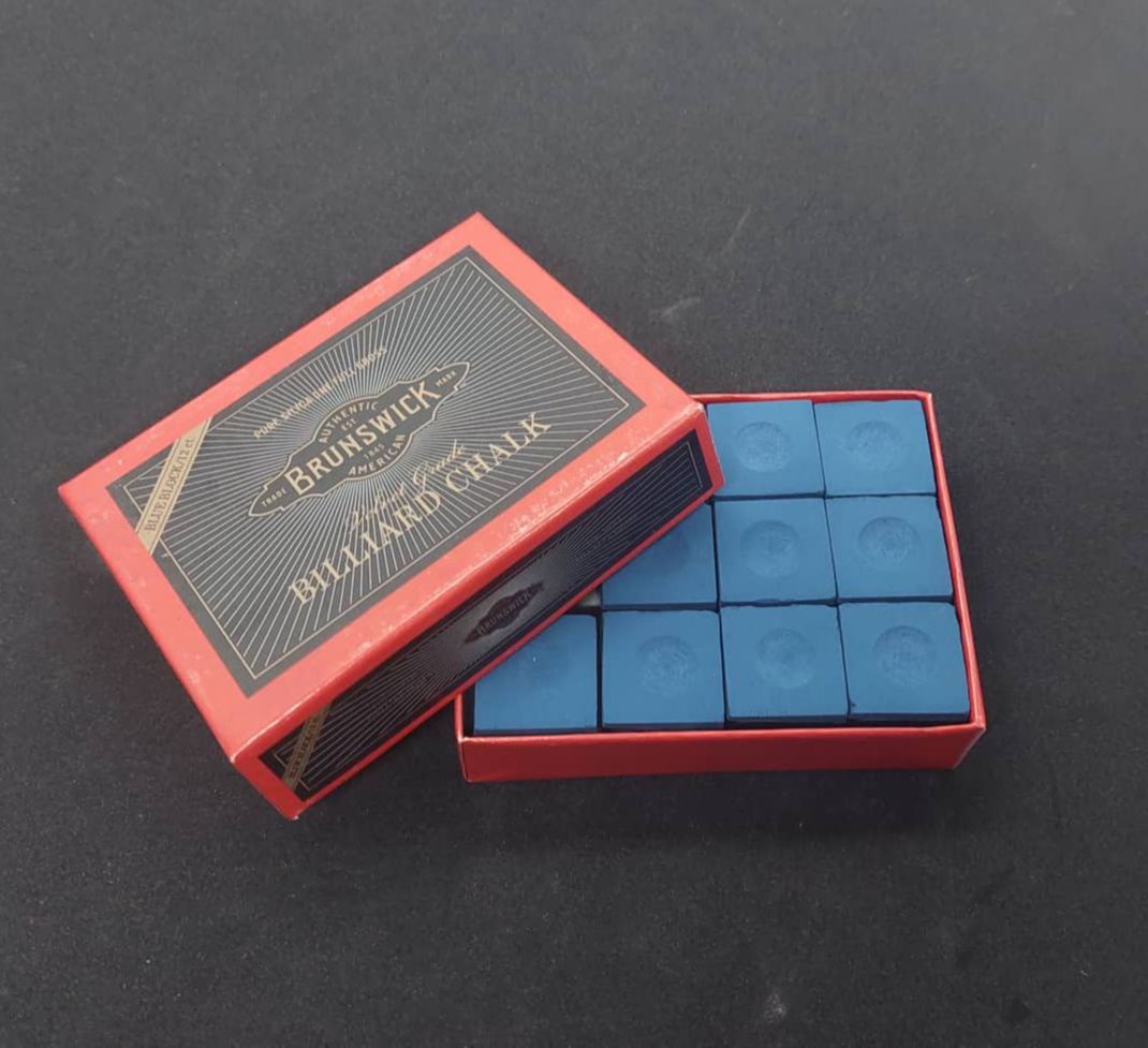 1DOZEN Pool / Billiards - BRUNSWICK Billiard Chalk 100% Original U.S ...
