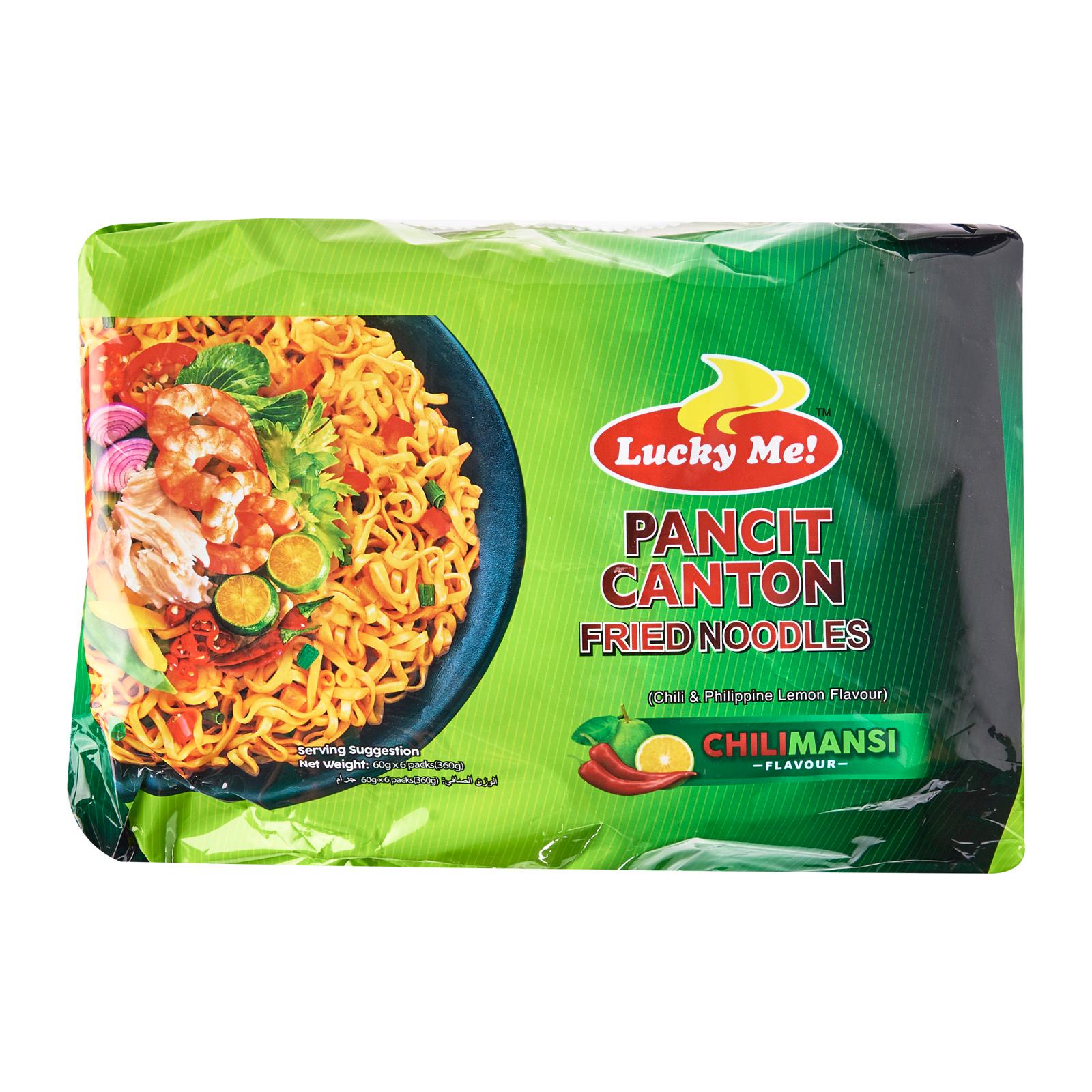 Lucky Me! Instant Pancit Canton Chilimansi (Chow Mein Chili And Citrus ...