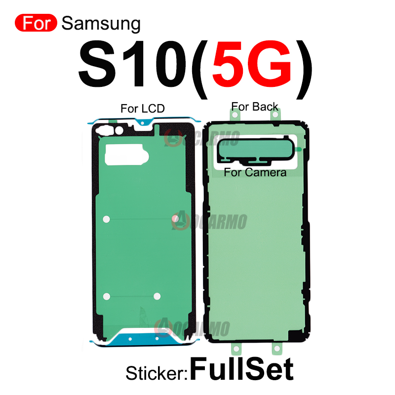 Fullset Sticker For Samsung Galaxy S10 Plus Lite S10+S10 5G S10E Front ...