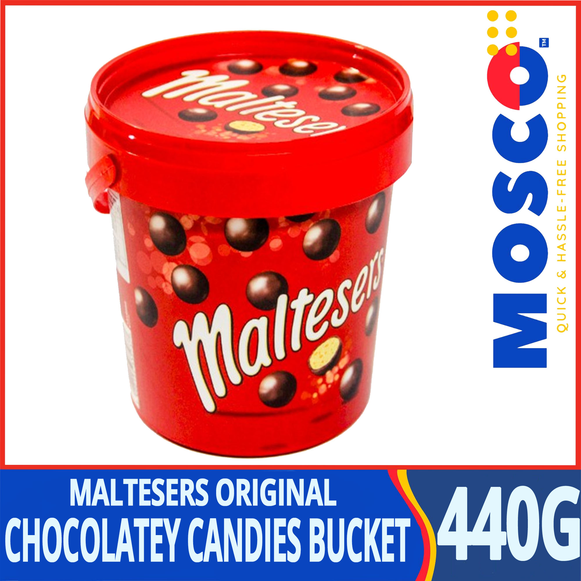 Maltesers Original Chocolatey Candies Bucket 440g | Lazada PH