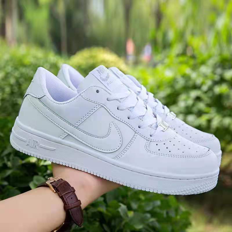 Air Force 1 Fashion Allwhite Lowcut Shoes For Ladies And Mens 1177 Air Force 1 Fashion Allwhite Lowcut Shoes For Ladies And Mens 1177