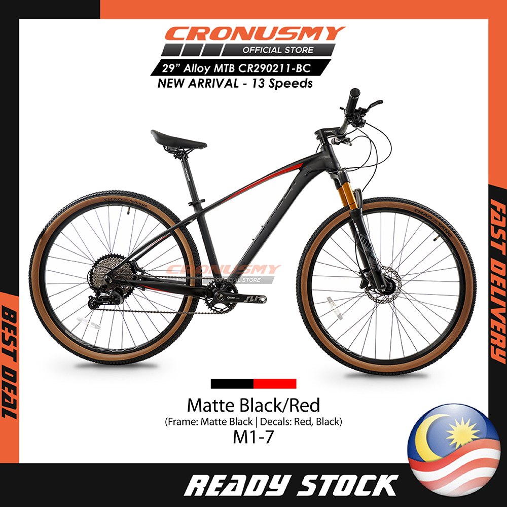 Cronus 29" Alloy Mountain Bikes 13 Speed Sensah With Air Fork Hollow ...