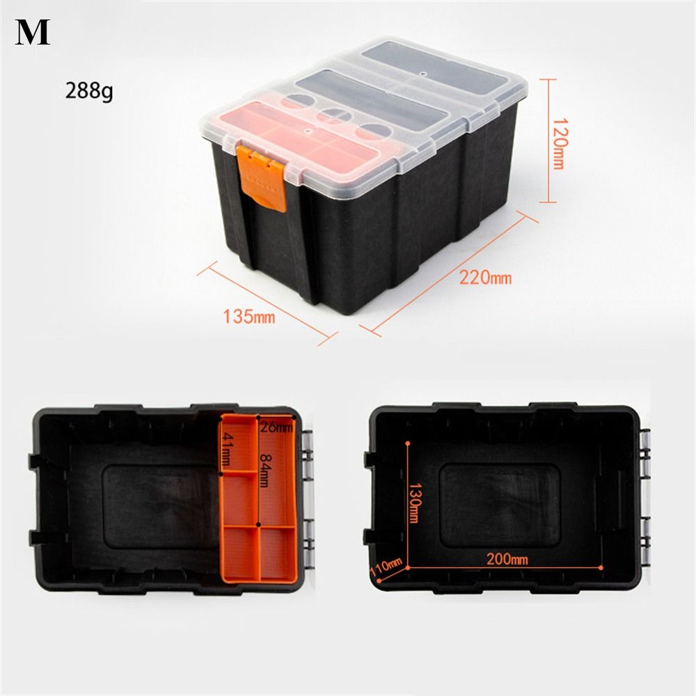 SEJESE Portable Multi-Grid Screwdriver Repair Tool Box Parts Toolbox ...