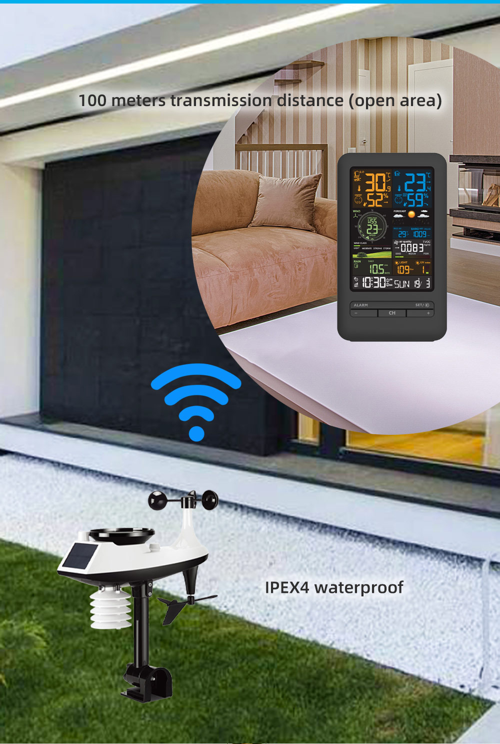 Stations With Rainfall Wind Display Color สถานีชุ่มชื้นสถานีสภาพอากาศ ...