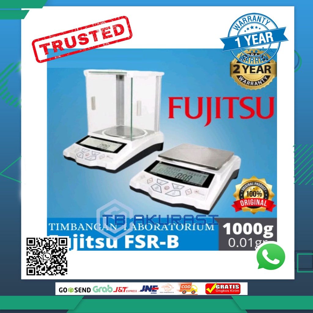 Timbangan Digital Emas Fujitsu FSR-B Precision Balance/Timbangan ...