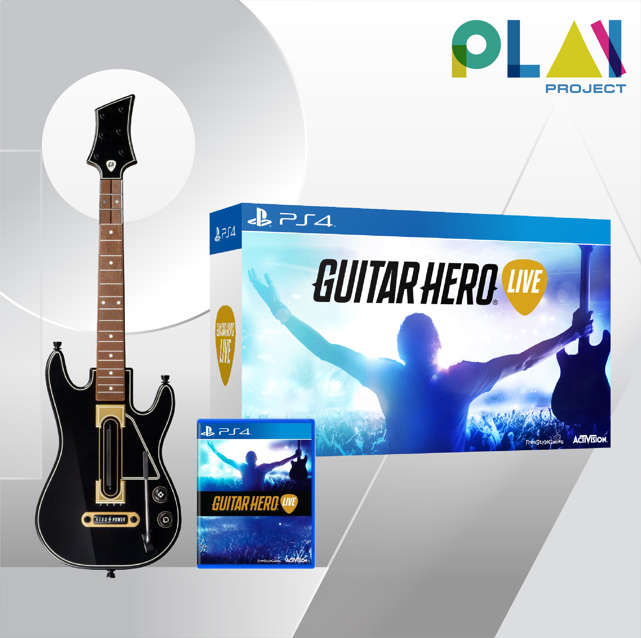 [PS4] จอย กีตาร์ Guitar Hero Live Guitar Controller จอยกีตาร์+เกม [ของ ...