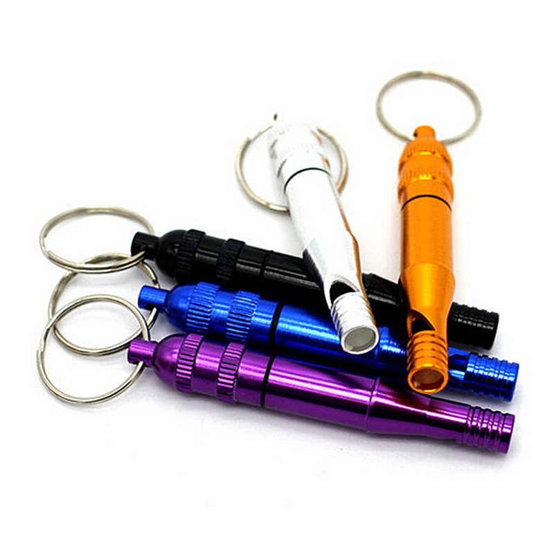 1pc Survival Whistle Emergency Camping Compass Kit Fire Hiking Outdoor ...