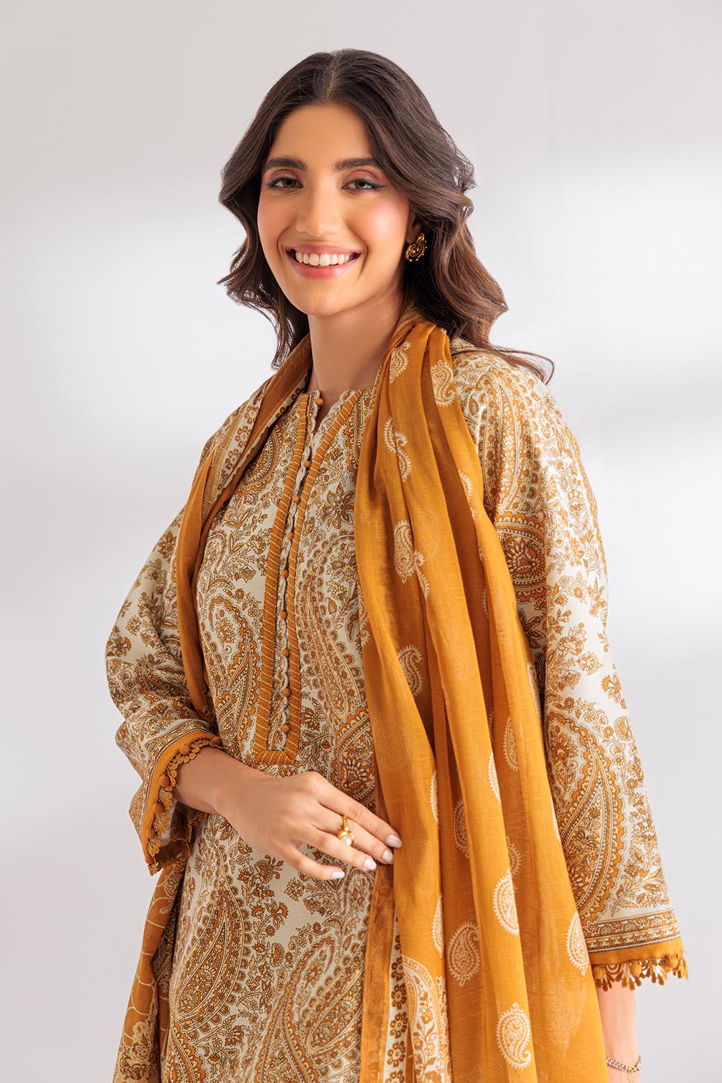 Bonanza Satrangi 3 PIECE Unstitched Cambric Suit (2W24P3P022) - Khaddar ...