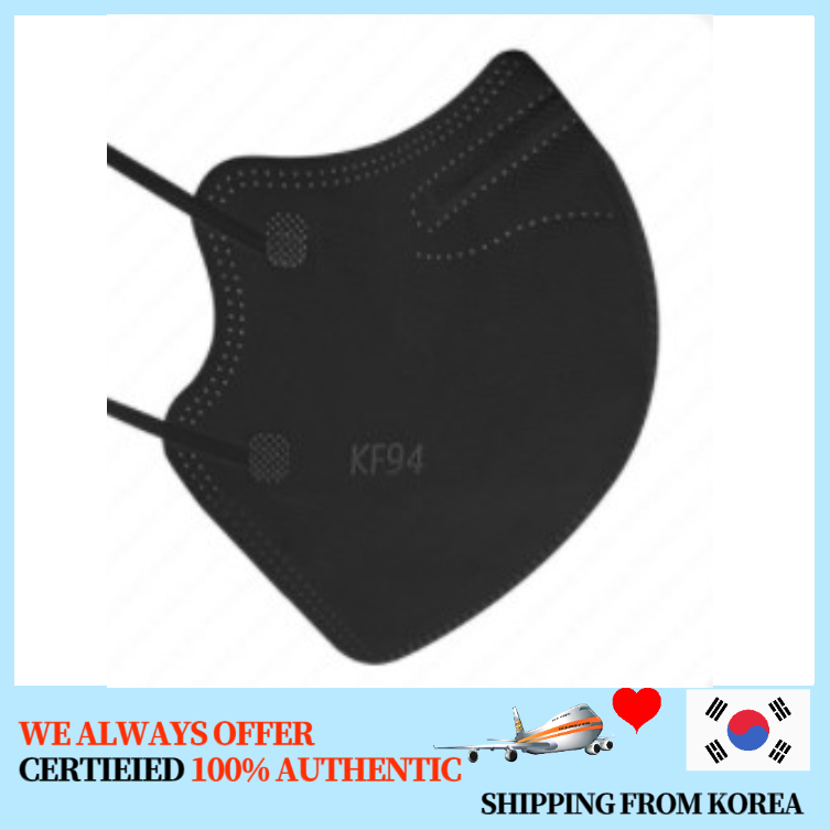 Airish Plus Clean Shield Health Mask KF94 Black 10pcs individual ...