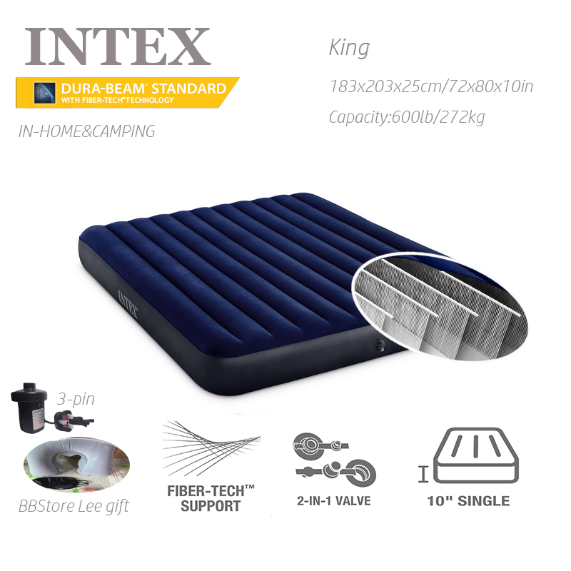 INTEX TWIN DURA-BEAM COMFORT-PLUSH AIRBED WITH BIP | atelier-yuwa.ciao.jp