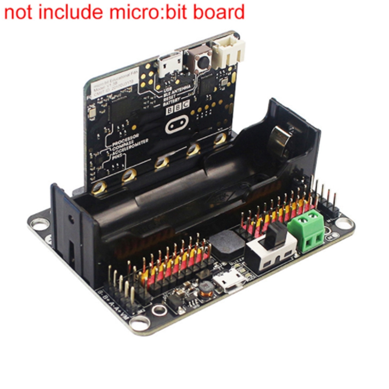 for MICROBIT Expansion Board for Microbit Adapter Board Smart Car Programming Robot DIY ...