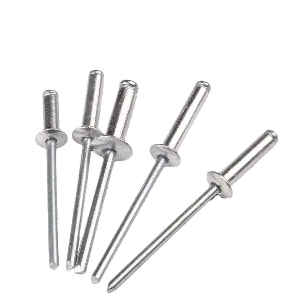 【PER 100PCS】Blind Rivet Aluminum Round Head Silver Blind Rivets ...