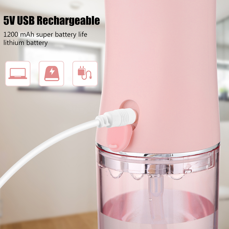 【The-Best】 Electric Oral Irrigator Portable Dental Water Flosser Teeth ...