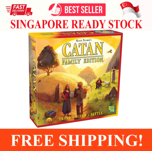 CATAN FAMILY EDITION BOARD GAME FAMILY BOARD GAME BOARD GAME FOR ADULTS ...