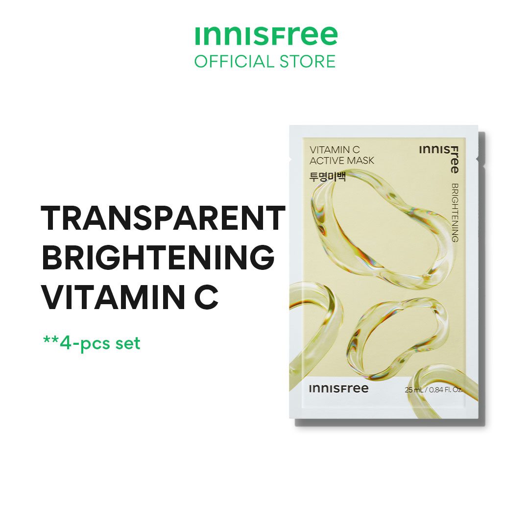 INNISFREE Active Mask Set x 4 Sheets | Lazada Singapore