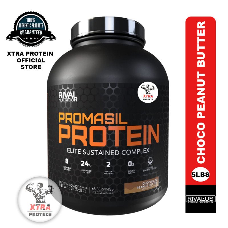 Rivalus Promasil Protein (5lbs) Chocolate Peanut Butter | Lazada Singapore