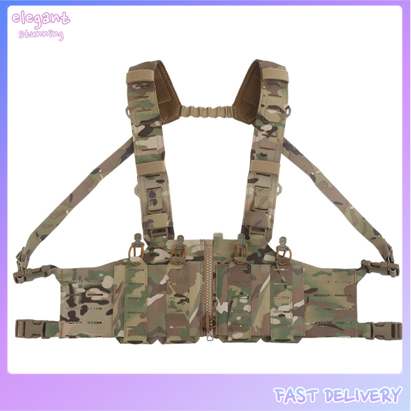 elegantstunning Chest Rig Camouflage Vest Outdoor Trainning Adjustable ...