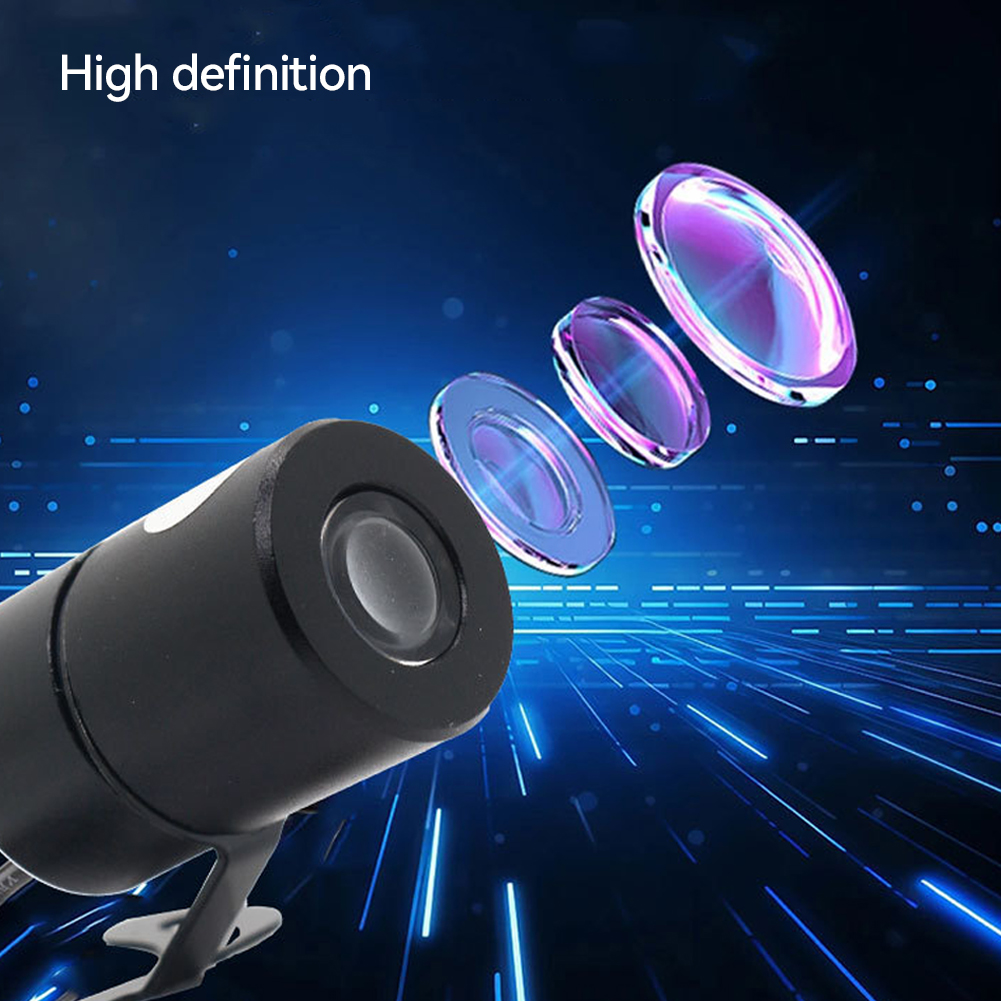 FG Pair Motorcycle LED Welcome Light Angel Wings Style Projection ...