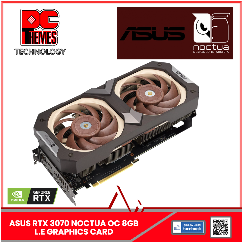 ASUS RTX™ 3070 NOCTUA OC 8GB LIMITED EDITION GRAPHICS CARD | Lazada ...