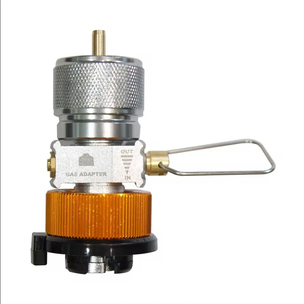 Camping Gas Burner Adapter Convertor Shifter Refill Flat Tank ...