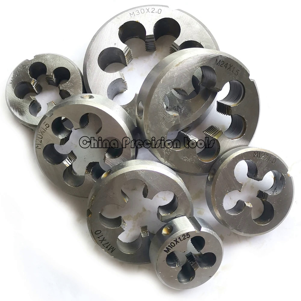 HSS Metric thread die M10 M11 M12 M13 M14 M15 M16 M17 Right hand round dies M18 M19 M20 M21 M22 ...