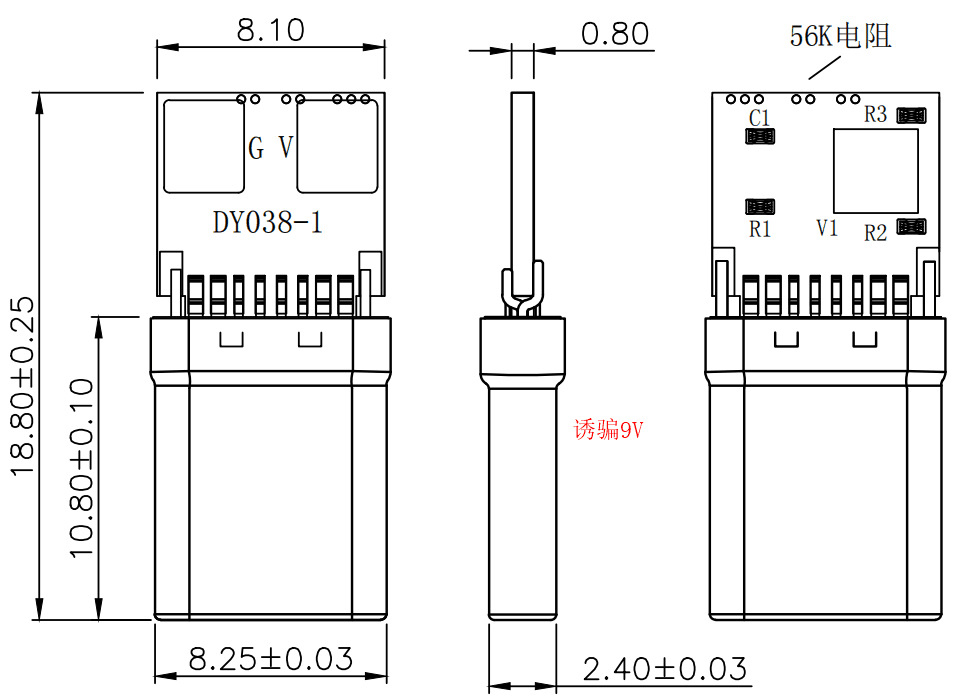 5a Pd/qc Decoy Board Fast Charge 5v 9v 12v 15v 20v Module Pd 2 3.0 Dc ...