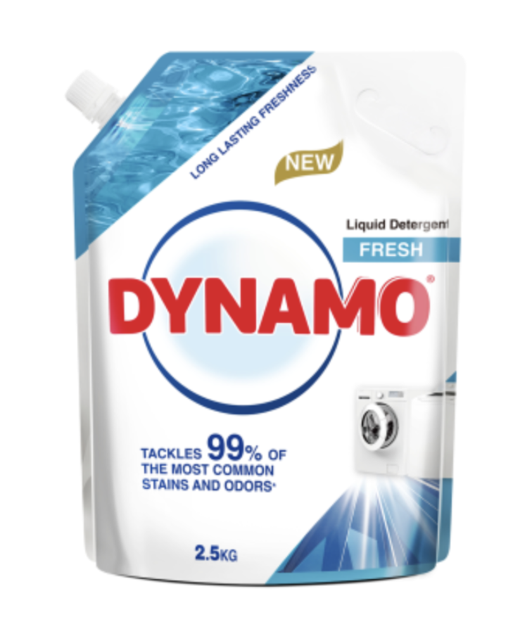 DYNAMO Laundry Detergent / Refill Pack 2.5 Kg / Anti-Bacterial, Colour ...