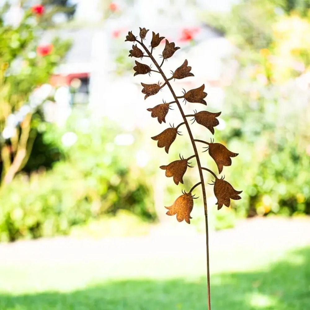 Creative Metal Decorative Rusty Stake Antique Design Shaped Ground ...