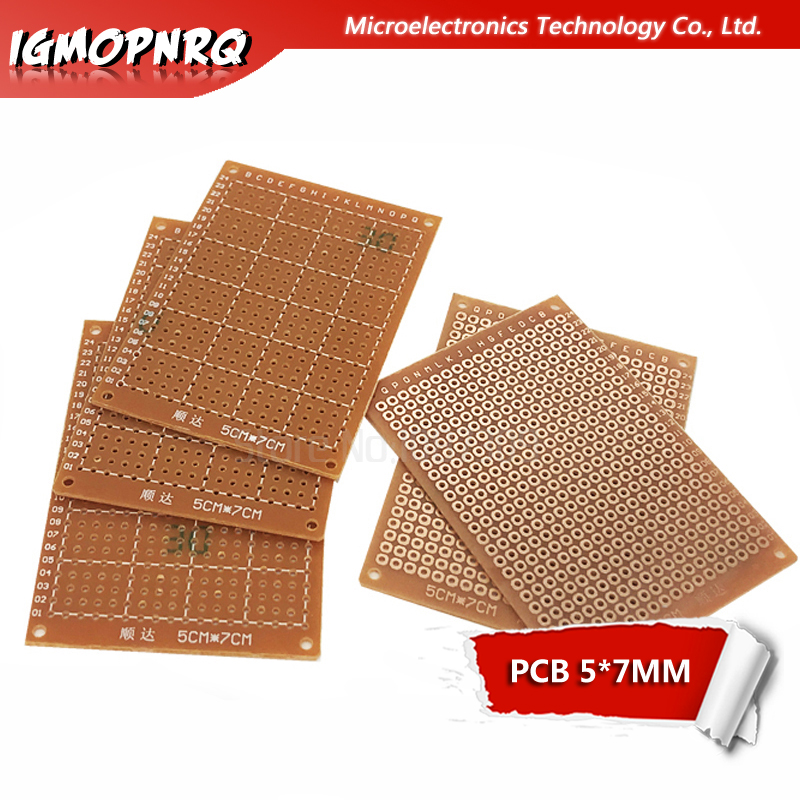 【41702198】5x7cm new Prototype Paper Copper PCB Universal Matrix Circuit ...